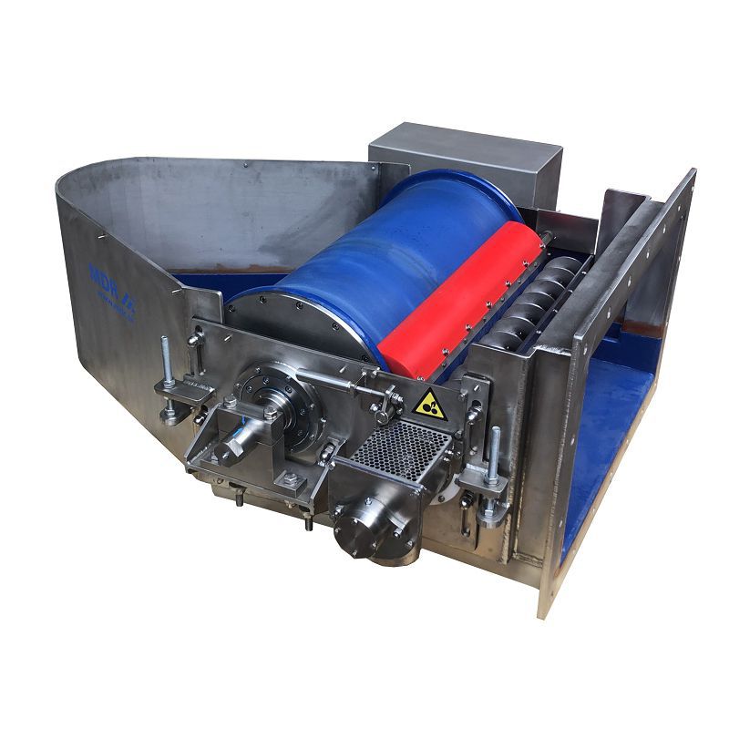 Bulk material separator - MB-SZ - MDR d.o.o. - magnetic drum / process ...