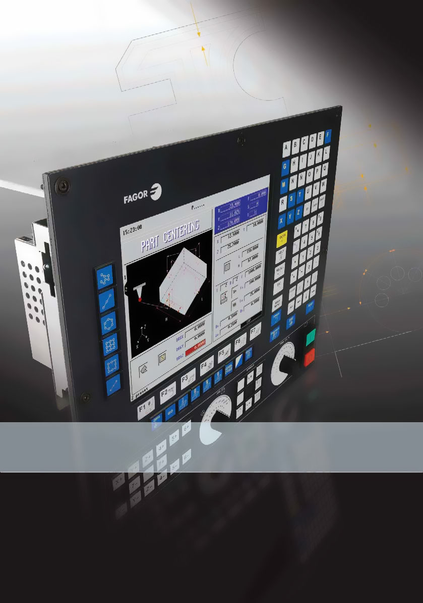 Machine tool CNC controller - CNC 8055 T - Fagor Automation