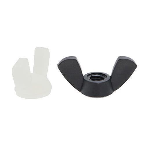 Locking nut - WING02 series - Vital Parts ltd - long / wing / nylon