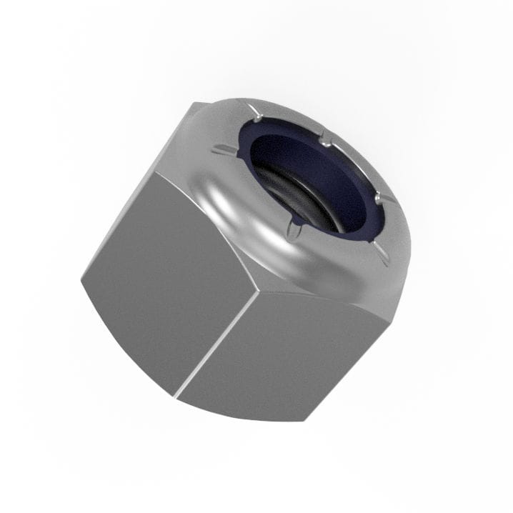 Hexagonal nut - LN982-M series - Vital Parts ltd - flanged / stainless ...