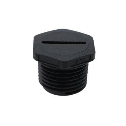 Hexagonal plug - BLA493 - Vital Parts ltd - threaded / nylon / brass
