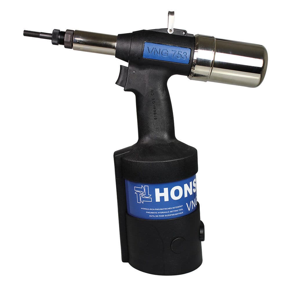Oleo-pneumatic rivet gun - VNG 753 - HONSEL-Group - for lockbolts / compact