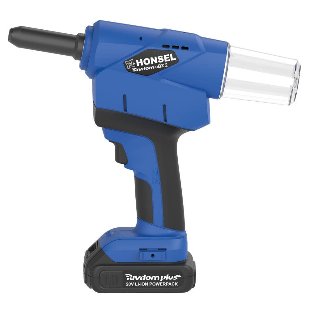 Battery-powered riveting tool - Rivdom eBZ 2 - HONSEL-Group - for blind ...