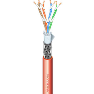 Fire-resistant optical cable - SF/UTP FRNC-LSZH - Cavicel - data ...