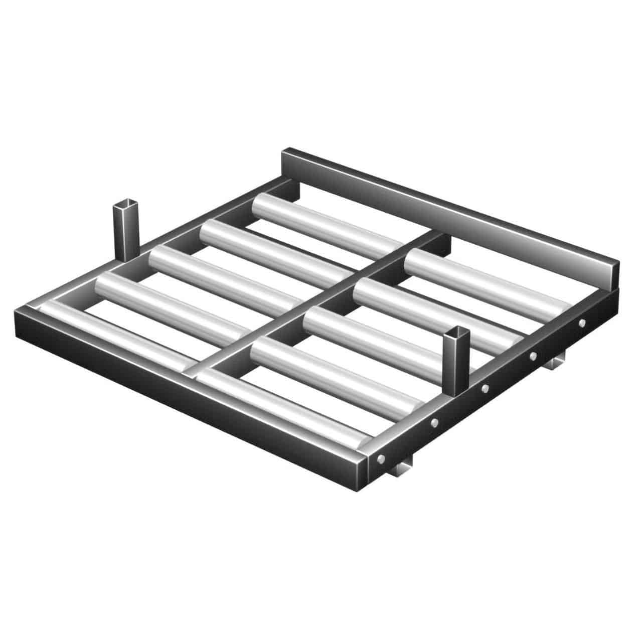 Battery roller bed - Jopro - Battery Handling Solutions - two positions