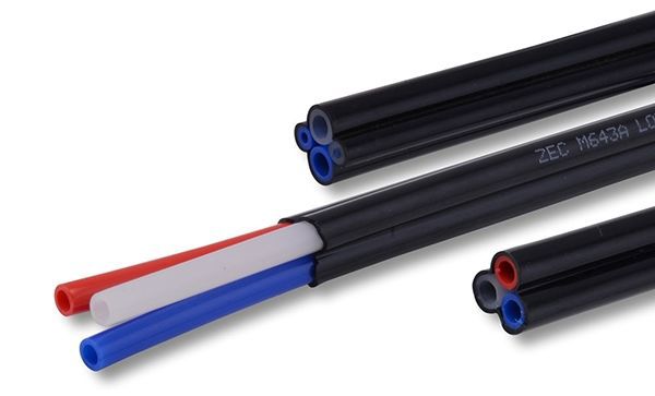 Compressed air hose - M series - ZEC - polyurethane / polyamide / PA12
