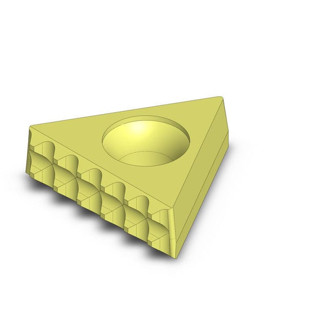 Carbide cutting insert - TG-STD - Fairlane Products - for steel ...