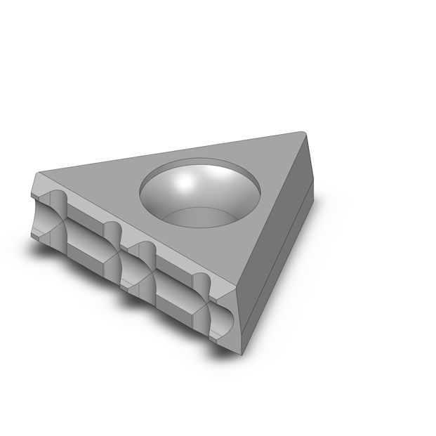 Carbide cutting insert - TG-ALU - Fairlane Products - for aluminum ...