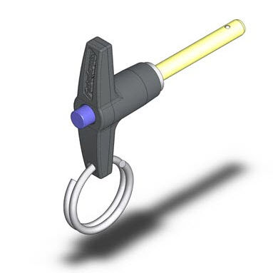 Quick-release pin with button - MTAAS series - Fairlane Products - T ...