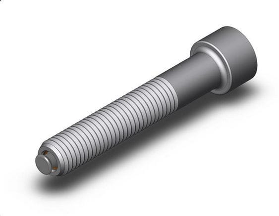 Thrust screw - TSH-0250-FC - Fairlane Products - cylindrical head / hex ...