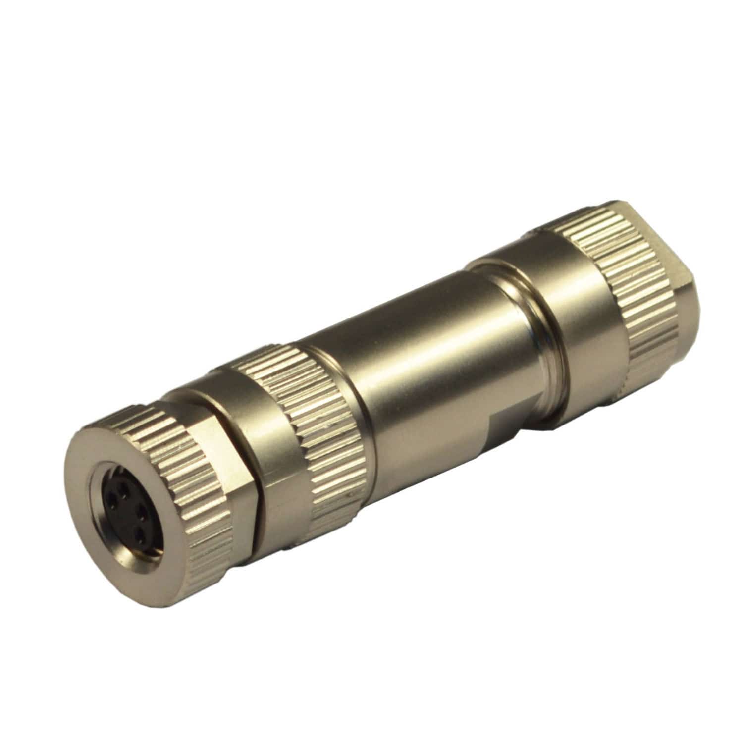 M8 connector - 08F14000 - H.T.P. - electrical power supply / straight ...