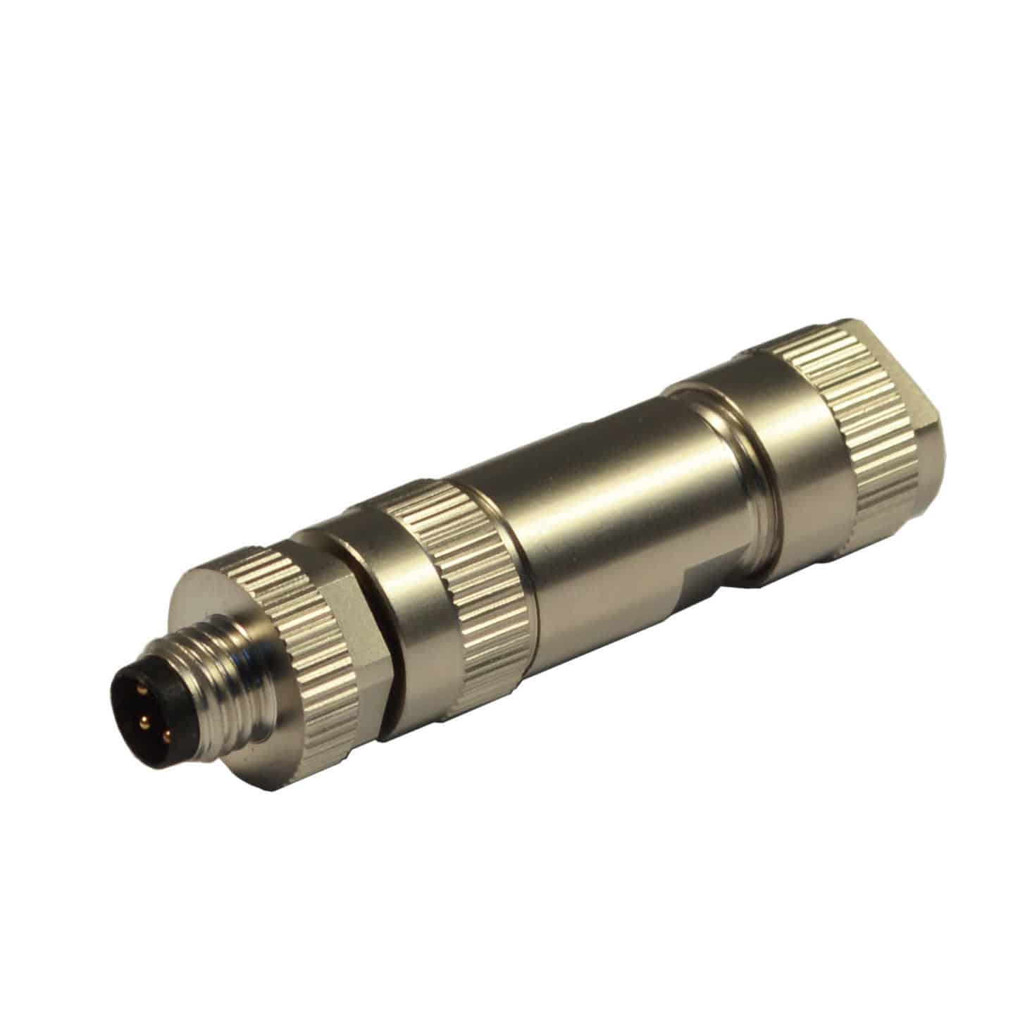 M8 connector - 08M13000 - H.T.P. - electrical power supply / straight ...