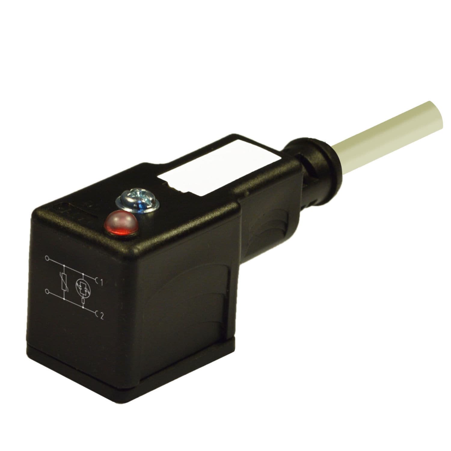 Valve connector - CM2N02VL1A035 - H.T.P. - electrical power supply / AC ...