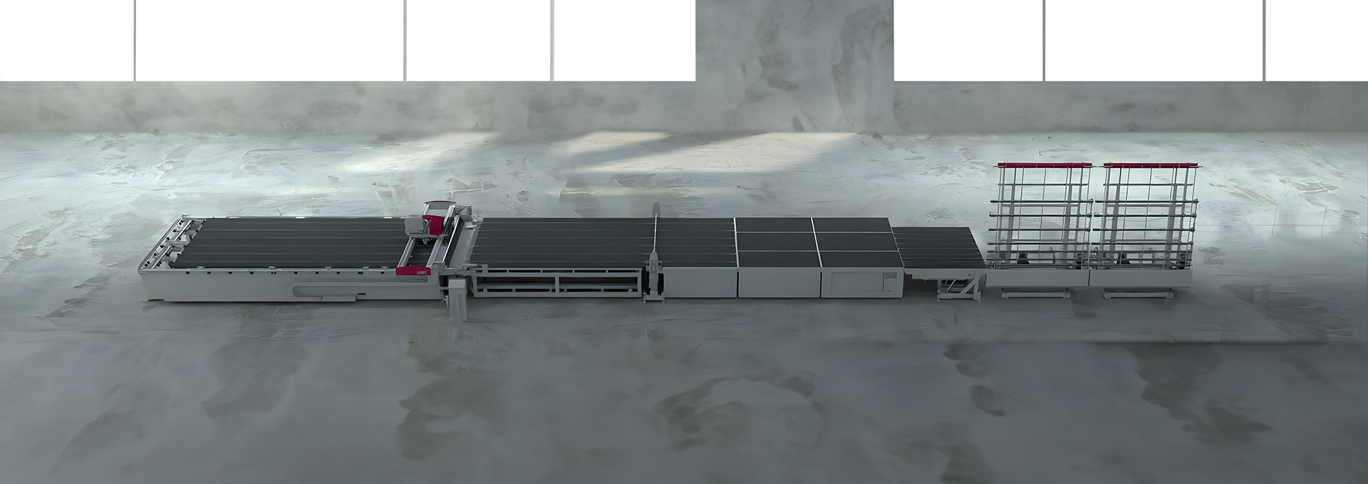 Automatic breakout system - ARS-TBX - LiSEC - jaw / mobile / for glass