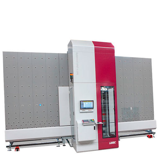 CNC drilling and milling machine - MRX-B - LiSEC - vertical / for glass