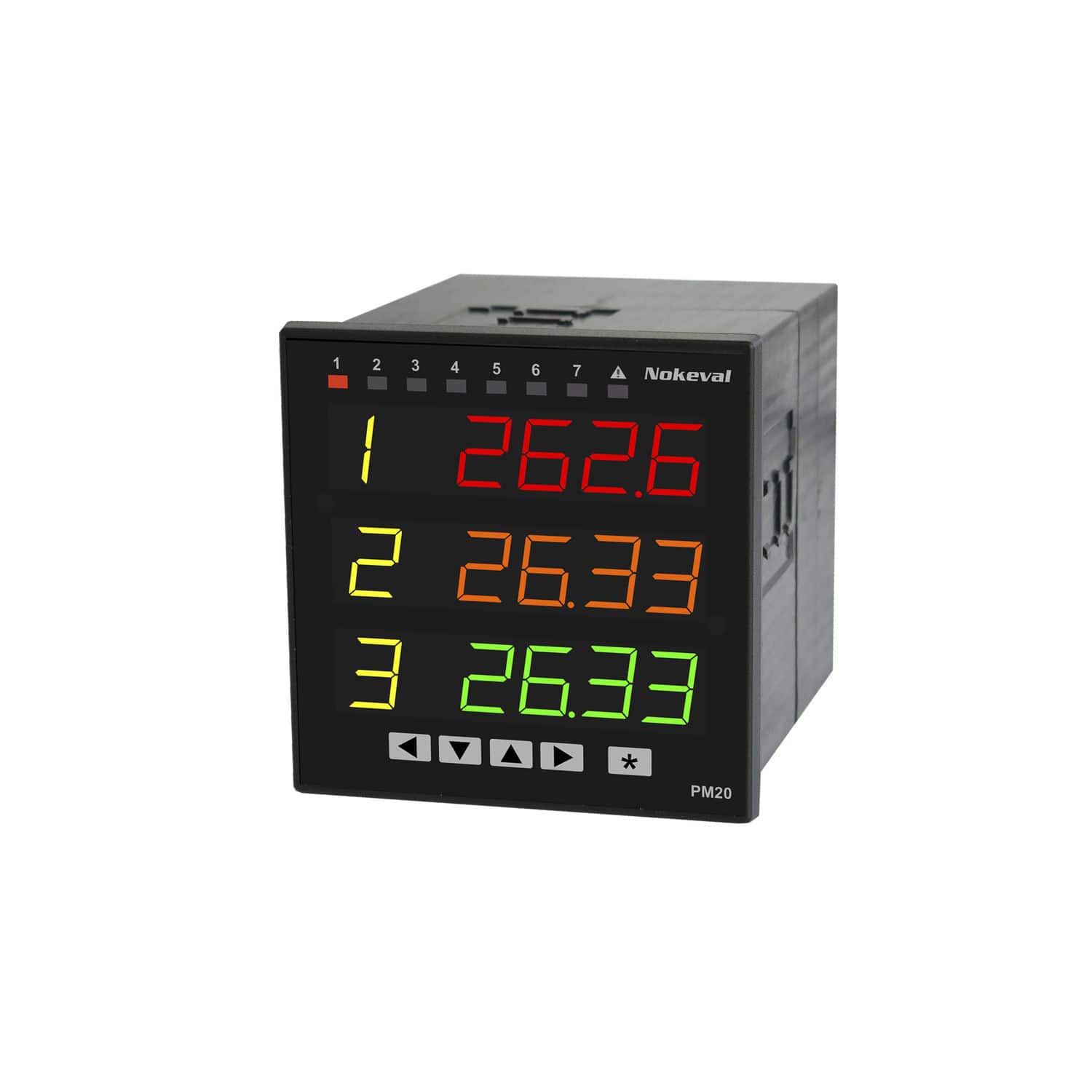 Current panel meter - PM20 - Nokeval - temperature / voltage / digital