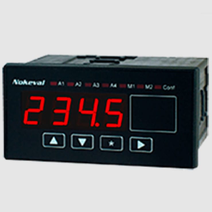 Process panel meter - PME600 - Nokeval - current / temperature / voltage