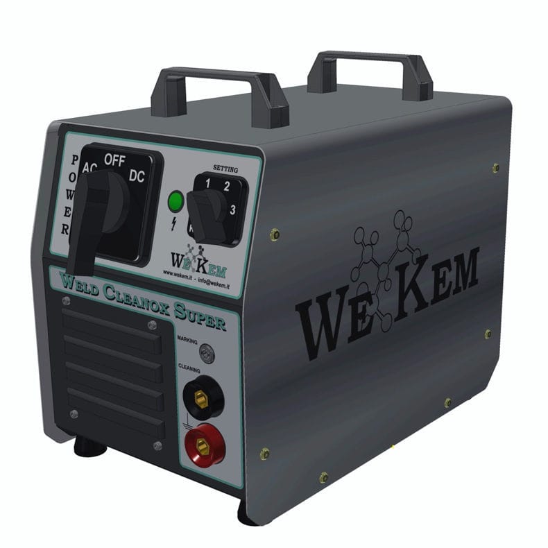 Electrolytic weld cleaning machine - WELD CLEANOX SUPER - WE KEM snc ...