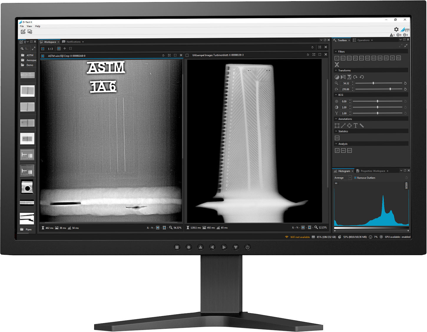 X-ray image visualization software - D-TECT X - DÜRR NDT GmbH & Co. KG ...