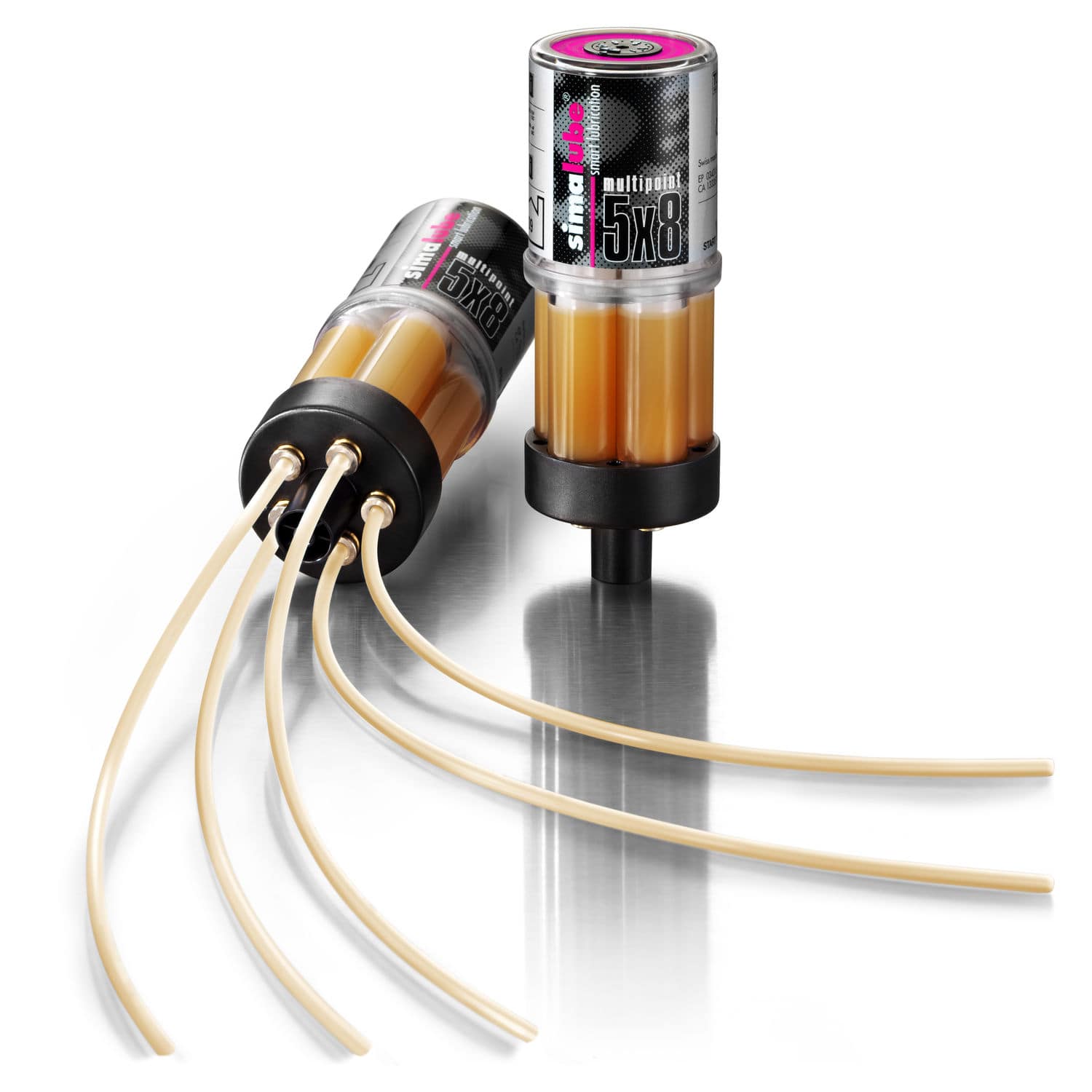 Single-point lubricator - simalube - simatec AG - transmission