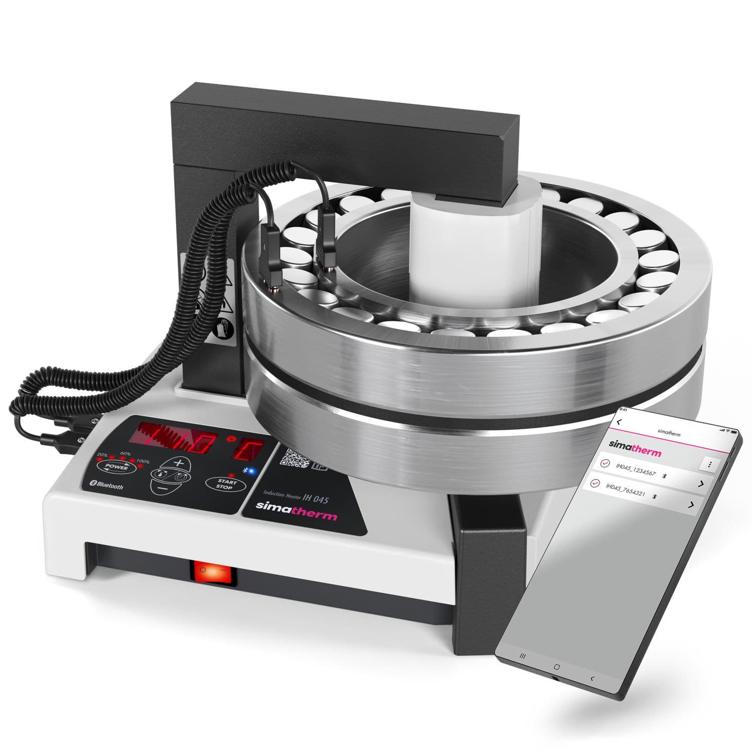 Bearing induction heater - simatherm IH 045 - simatec AG - for gear ...