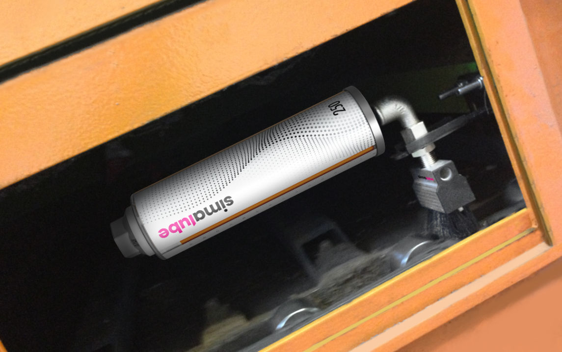 Automatic lubricator - simalube - simatec AG - single-point / chain