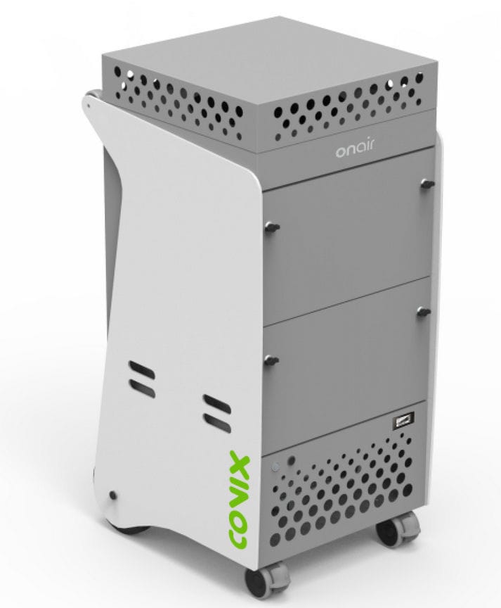Mobile air purifier - LONAIR - Teinnova Tecai Innova SL - HEPA filter
