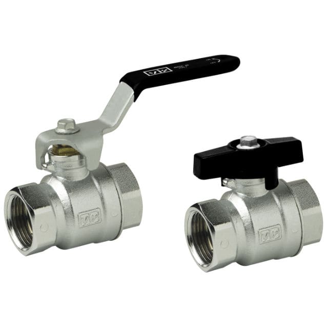 Ball valve - 340 series - VIR - manual / shut-off / threaded