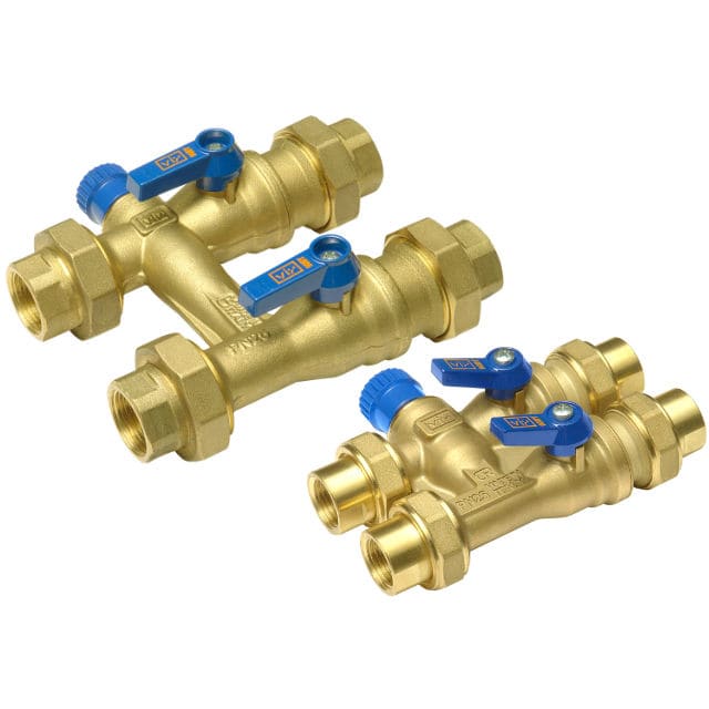 Ball valve - 90BY - VIR - manual / diverter / threaded