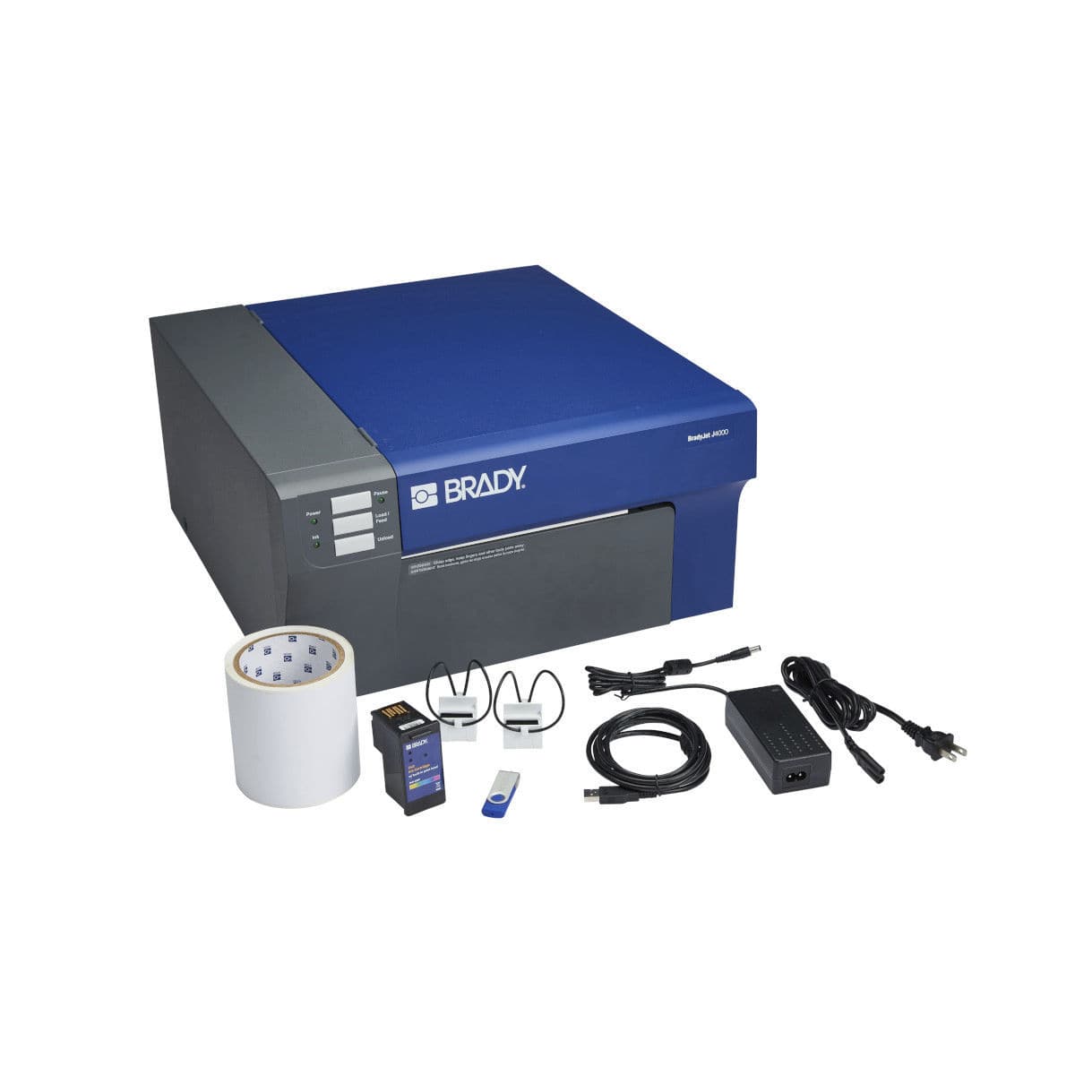 Inkjet label printer - J4000 series - Brady EMEA - high-speed / USB ...