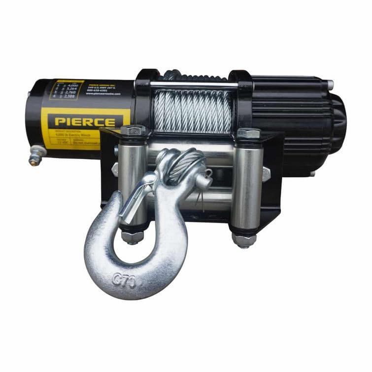Mechanical winch - PS4000 - Pierce Arrow Inc. - wire rope / planetary gear