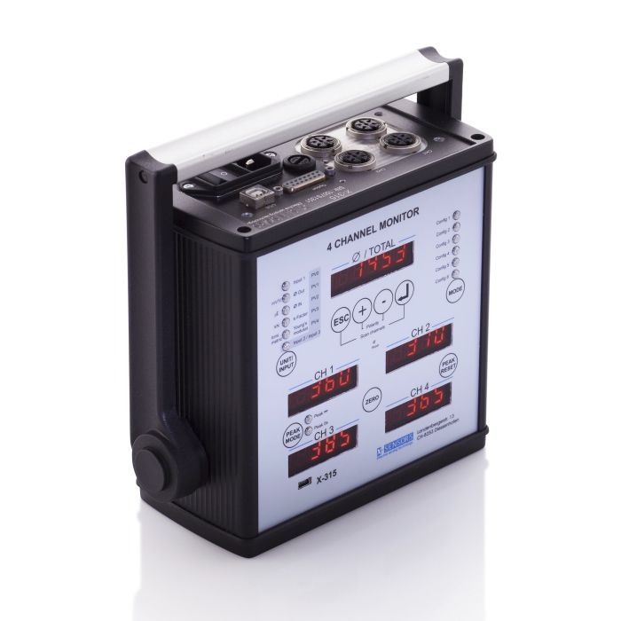 Force indicator - X-315 - X-Sensors AG - digital / portable / multi-channel