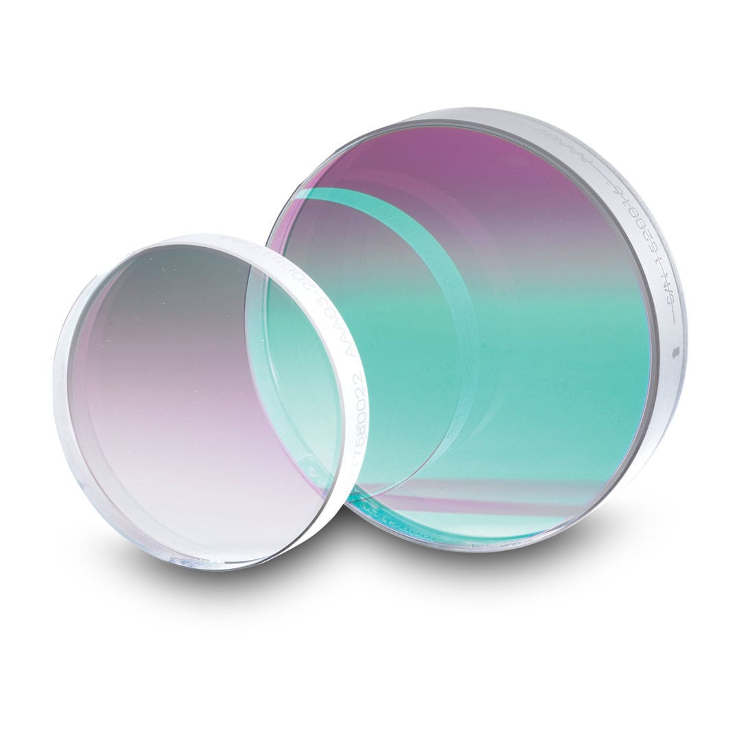 Round mirror - Research Electro-Optics - glass / fused silica / laser