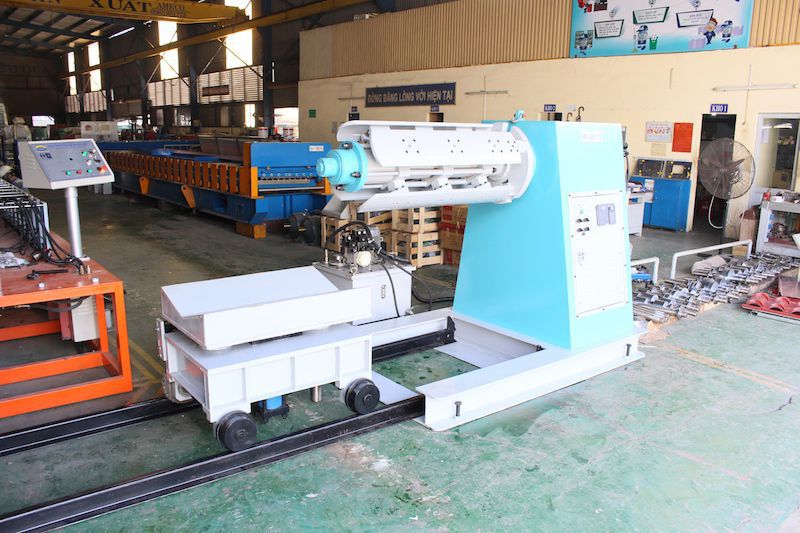 Automatic decoiler / manual / electric / for sheet metal - AMECO ...