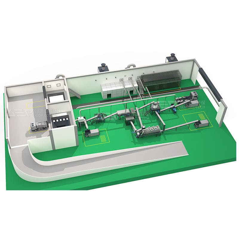 Food waste treatment plant - GEP ECOTECH CO., LTD. - organic / eco ...