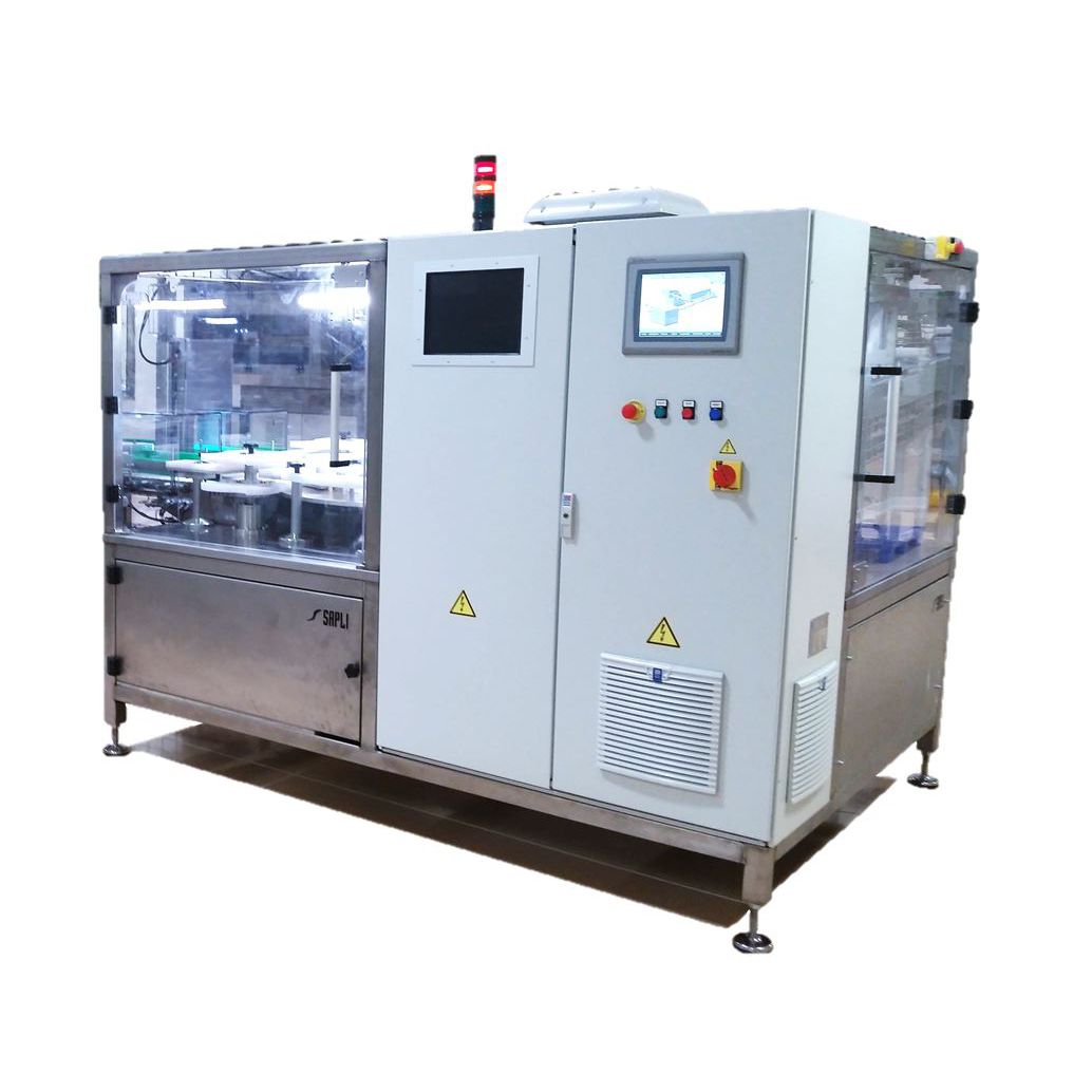 Rotary capping machine - MEDIUM OVERCAPPING MACHINE - Sapli - pressure ...