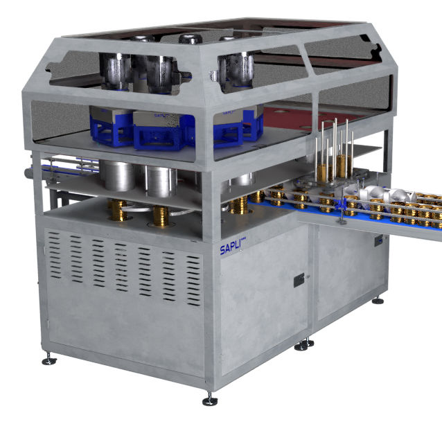 Can seaming machine with gas injection system - VGS MASTER XL 96UPM ...