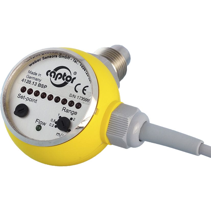 Calorimetric flow sensor - flow-captor 412X.1X - weber Sensors GmbH ...