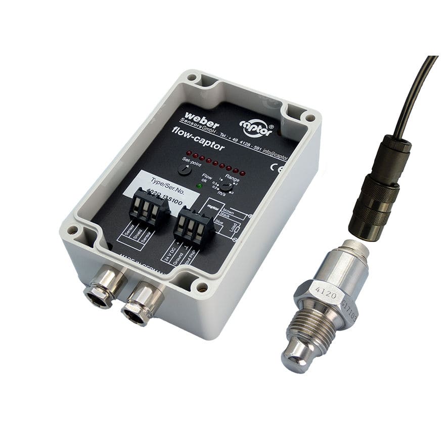Calorimetric flow sensor - flow-captor 4120A S100 S110/xx + 4020.1x ...