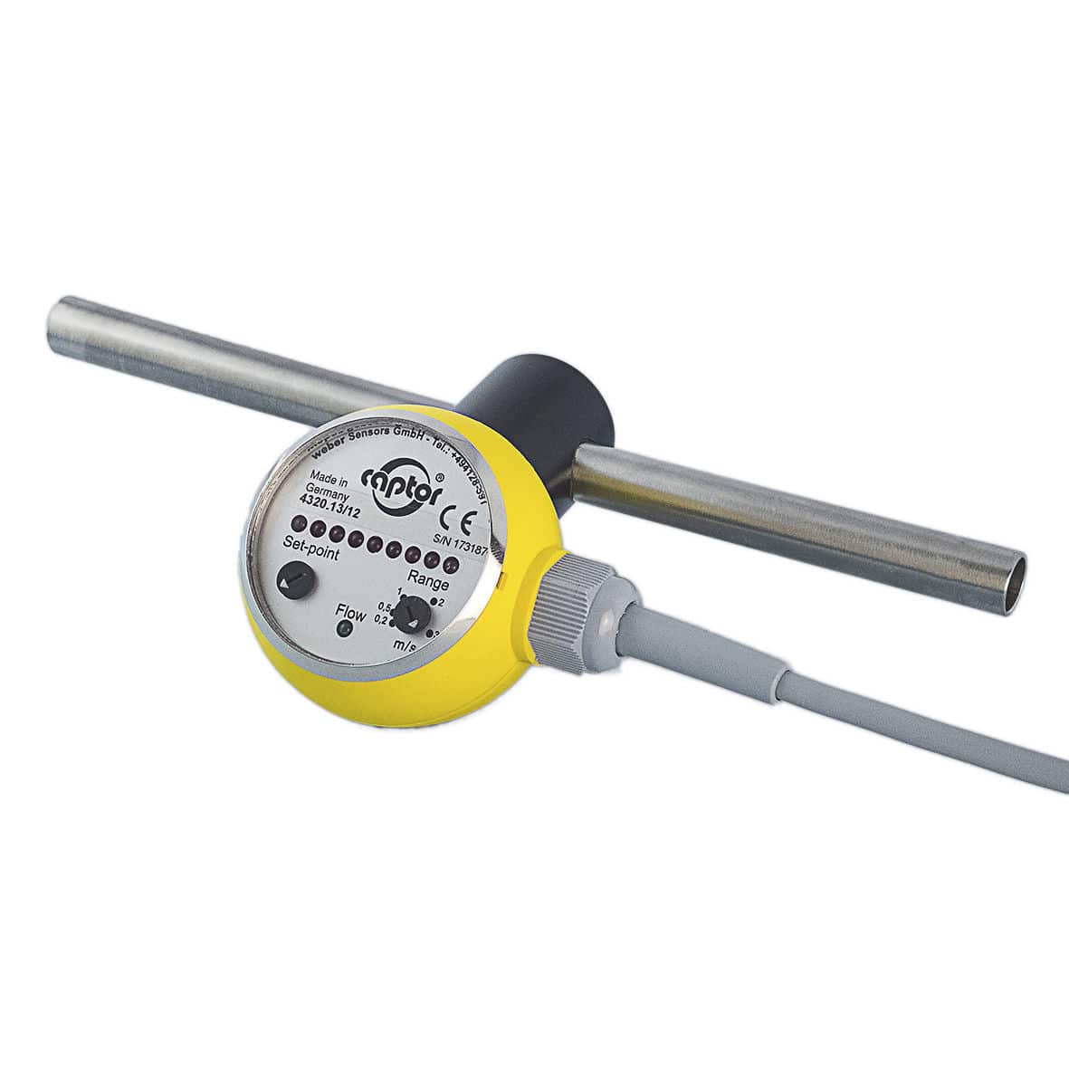Calorimetric flow sensor - 4320.1x/xx - weber Sensors GmbH - volume ...