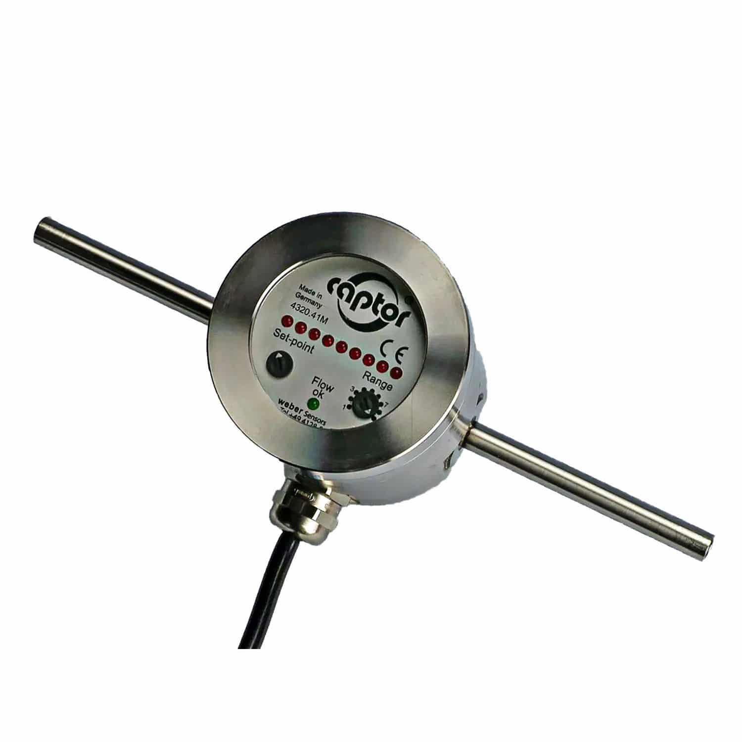 Calorimetric flow sensor - 4320.4xM/xx - weber Sensors GmbH - volume ...