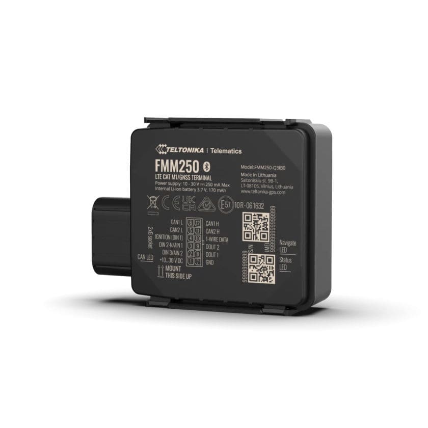 GPS tracker - FMM250 - TELTONIKA SAS - with data logger / GLONASS / IP67