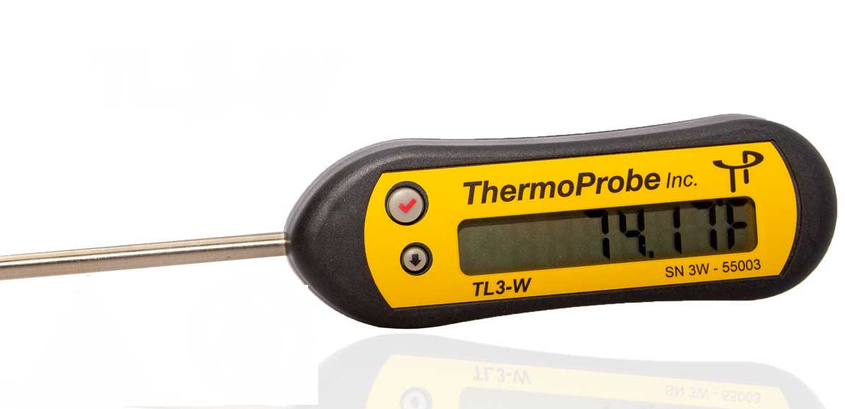 RTD thermometer - TL3-W - ThermoProbe Inc - platinum resistive / with ...