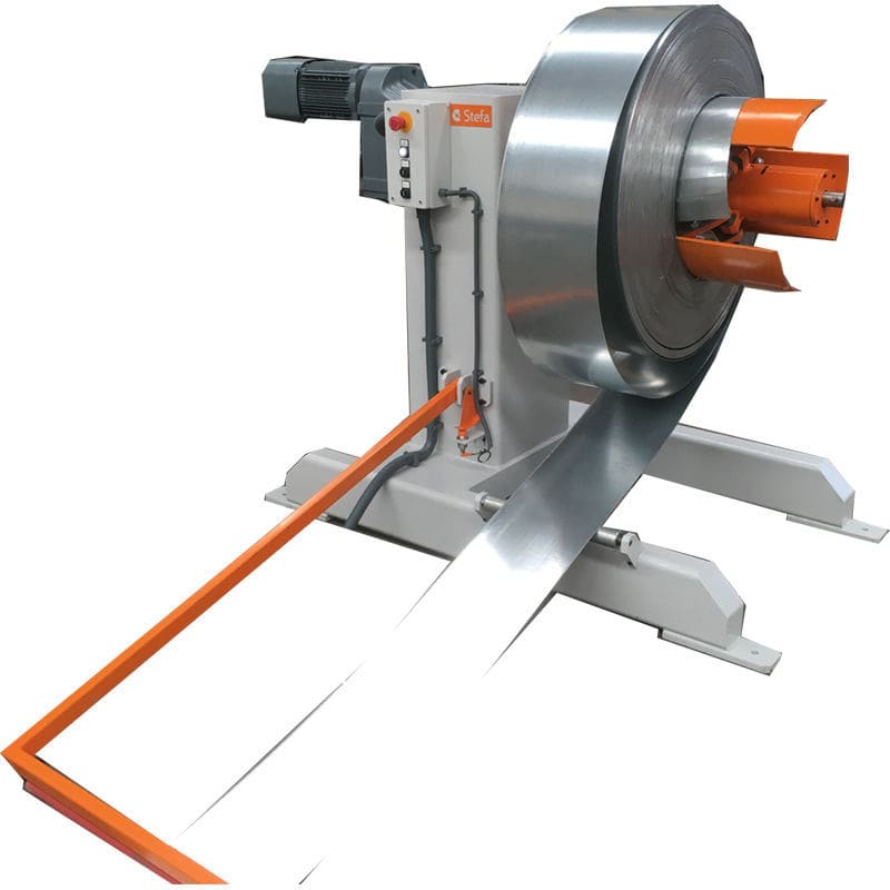 Manual decoiler - DM - Sucorema, Lda - motorized / for sheet metal