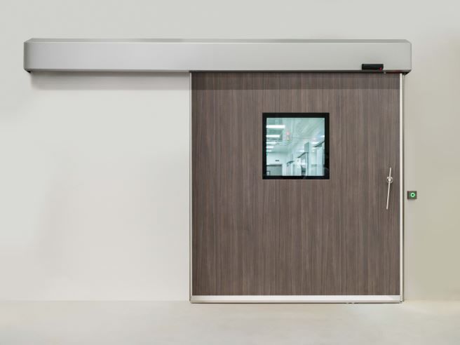 Sliding door system - Medicare EI1 - METAFLEX - indoor / automatic