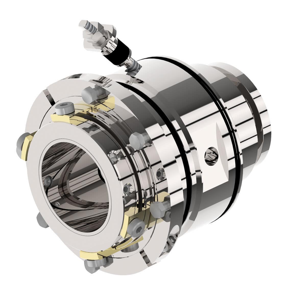 Cartridge mechanical seal - CKDA - AESSEAL - spring / pump / metal