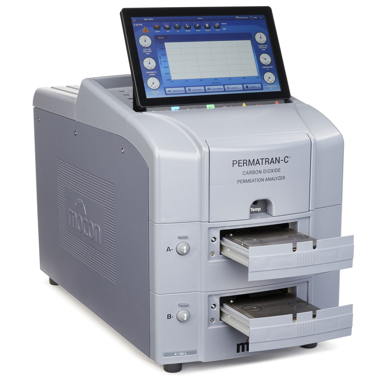 Transmission rate tester - PERMATRAN-C 4/30 - AMETEK MOCON - gas ...