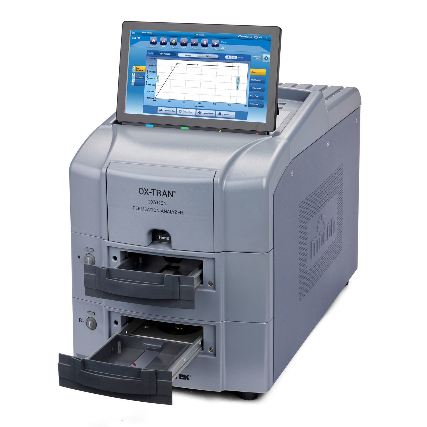 Oxygen transmission rate tester - OX-TRAN 2/12 - AMETEK MOCON - gas ...