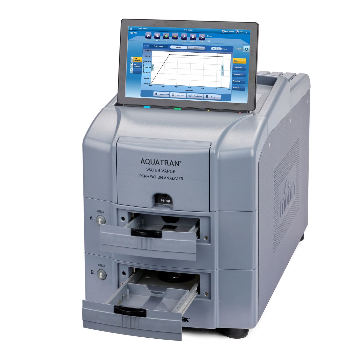 Water vapor transmission rate tester - AQUATRAN-W 3/38 H - AMETEK MOCON ...