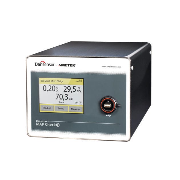 Oxygen analyzer - MAP Check 3 Pressure - AMETEK MOCON - carbon dioxide ...